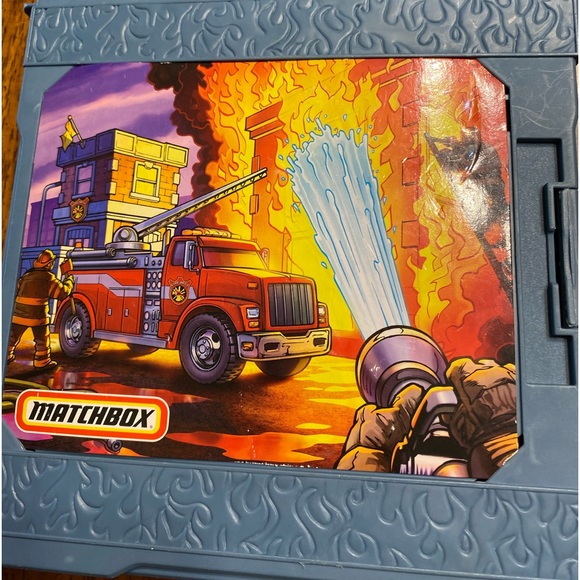 Mattel | Toys | Mattel Matchbox Firehouse Fold Out Playset | Poshmark